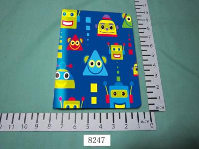 China 8247 Leather cover Loose leaf notebook A5 size for sale
