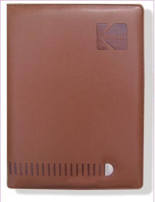 China 8421 PU cover Loose leaf notebook A5 size for sale