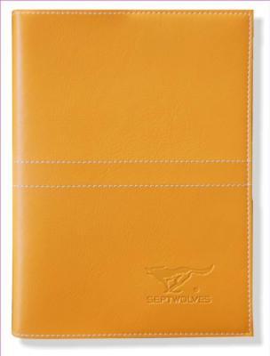 China 8427 PU cover Loose leaf notebook A5 size for sale