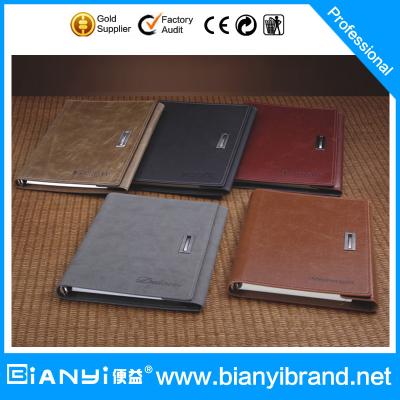 China Loose Leaf Ancient Leather Wrap Journal for sale