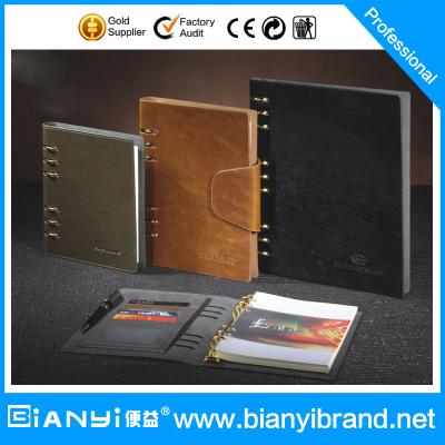 China Factory manufactural wholesale leather business novelty PVC notebook 16K 25K 32K 36K 48K for sale