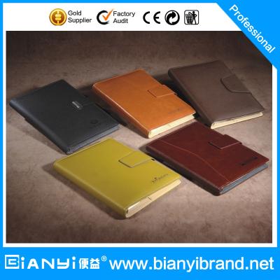 China The most fashionable loose leaf notebook with PU cover for gift for sale