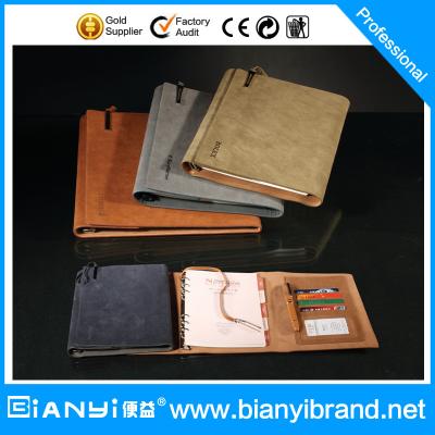 China High quality elegant loose-leaf organize notebooks for sale