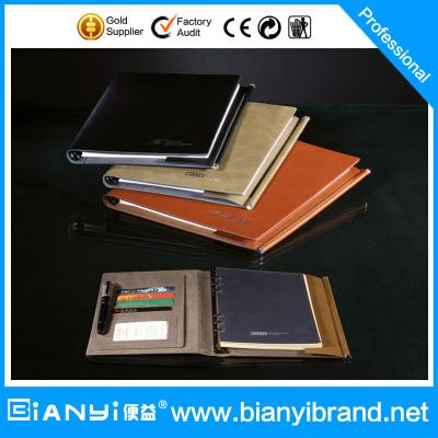 China A4/A5/A6 PU/Leather Loose leaf notebook for sale
