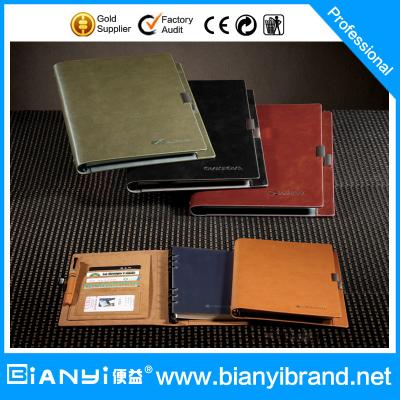 China Small A6 size Leaf notebooks for easy carry for sale
