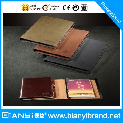 China Hot selling custom loose leaf notebook for sale