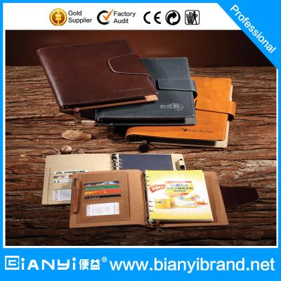 China Custom Small Loose Leaf Notebooks A6 Size for sale