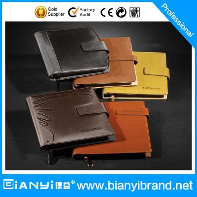 China Creative leather loose leaf notebook for sale