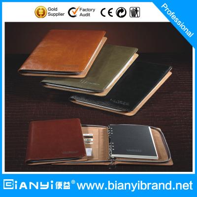 China Colored loose leaf notebook A5 for sale