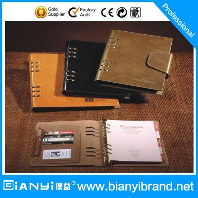China A4 high quanlity loose leaf notebooks with refill paper for sale
