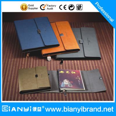 China Loose leaf organizer notebook with canvas cover for sale