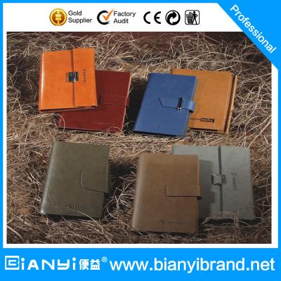 China Loose leaf notebook with custom insert sheet for sale