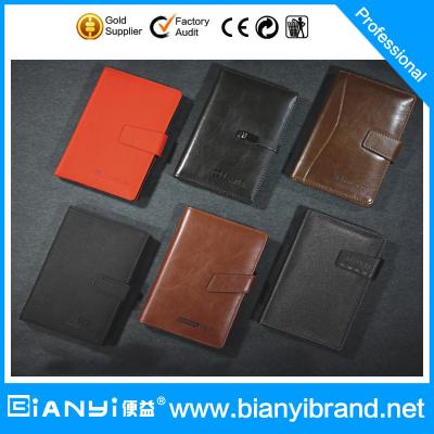 China Genuine Leather Loose Leaf A5 Notebook for Sale for sale