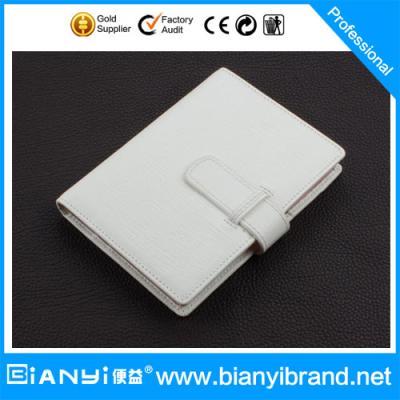 China 8455 PU cover Loose leaf notebook for sale