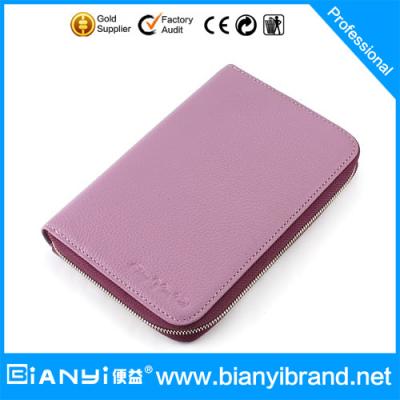 China 8456 PU cover Loose leaf notebook for sale