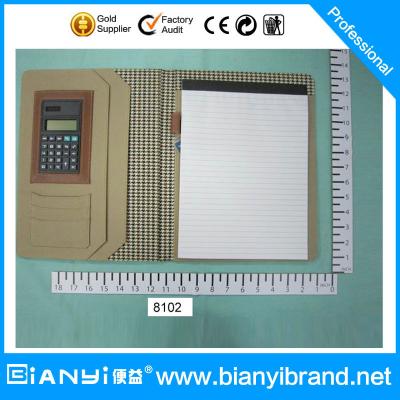 China Cheap PU A4 plastic business art leather portfolio for sale