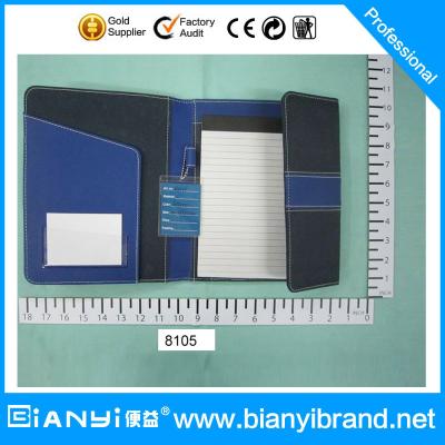 China Custom Leather Portfolio, Business Folder for sale