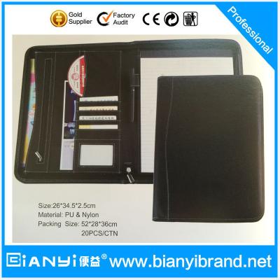 China My document bag with Embossed logo made of PU for sale