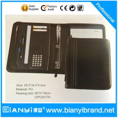 China Brand leather car document holder leather car document bag with buckle for sale