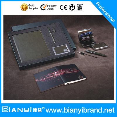 China Promotion item stationery notebook and pen set welcome OEM for sale