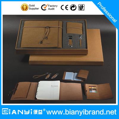 China Loose leaf notebook  gift set for every body for sale