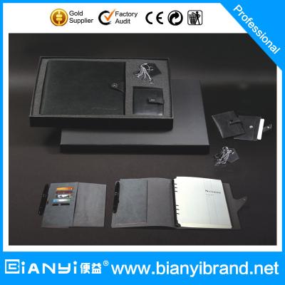 China Notebook and keychain,card holder in gift box for gift for sale