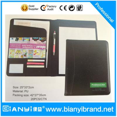 China The Top Quality New Arrive Black Durable Fashion Charming Personal Gift Leather Presentati for sale