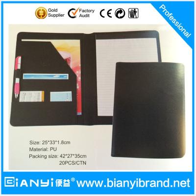 China Hot Sale PU Presentation Folder with Pocket for sale
