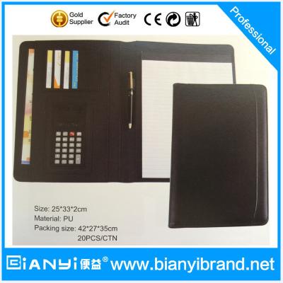 China HOT SALE PU PRESENTATION FOLDER FOR BUSINESS for sale