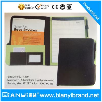 China A4 file folder,Pu file folder,business file folder for sale