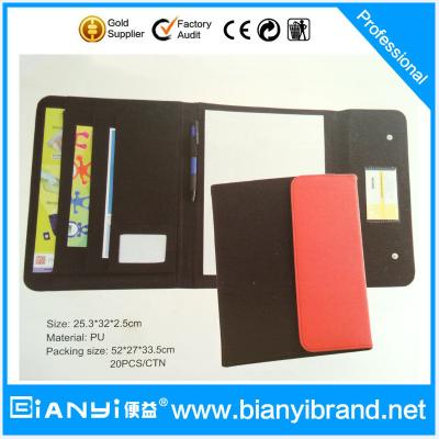 China A4 leather Printed Business Writting Pad for sale
