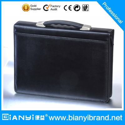 China HOT selling A4 PU leather portfolio&briefcases for sale