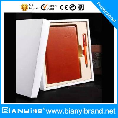 China Custom promotional pen and notebook gift sets for sale