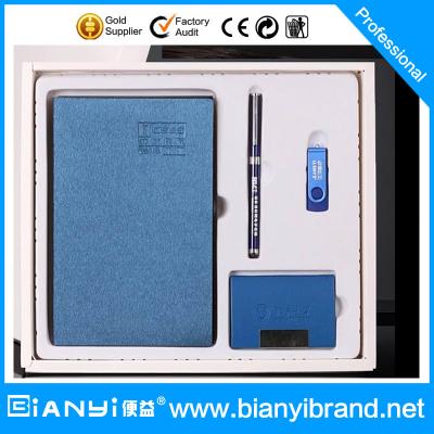 China 3 IN 1 Promotional A5 Notebook Set with card hoder for sale