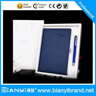 China New design PU cover organizer notebook gift set for 2015 for sale
