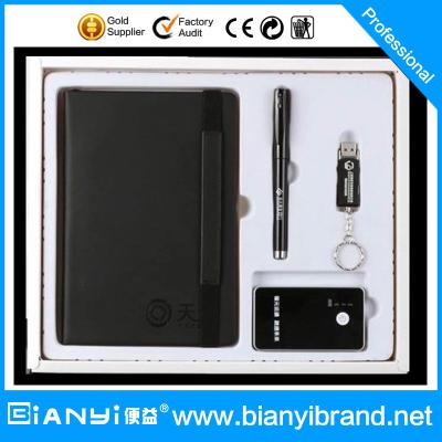 China Notebook ,ball pen,Power bag,gift set for business 2016 new products gift item for sale