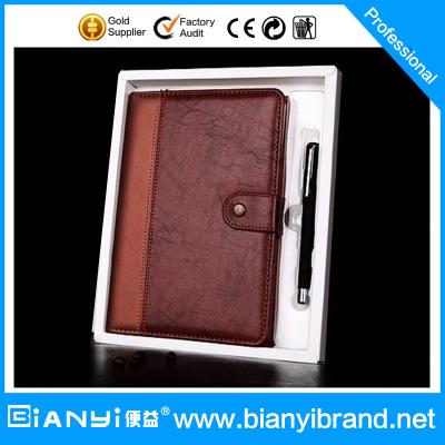 China 2015 fashion business pen and notebook gifts can custom logo factory wholesale for sale