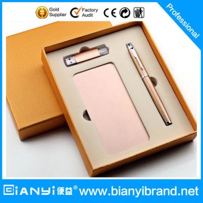 China Pen and USB Flash drive gift set for sale