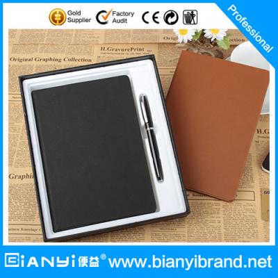 China 2015 New office stationery gift set(notebook+metal pen) for sale