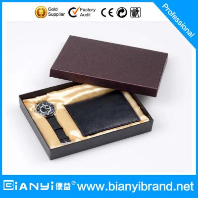 China Gift set wrist watch and wallet for sale