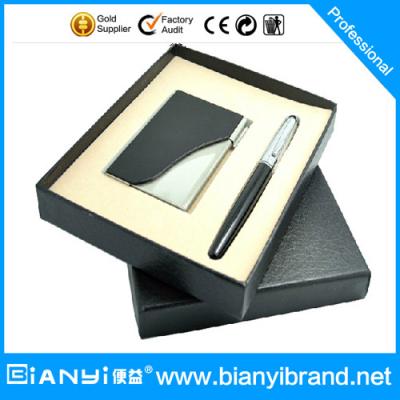 China Corporate leather gift set for sale
