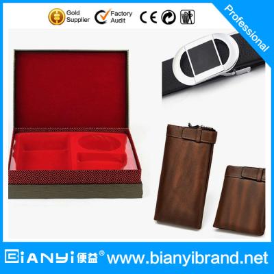 China leather corporate gift set for sale