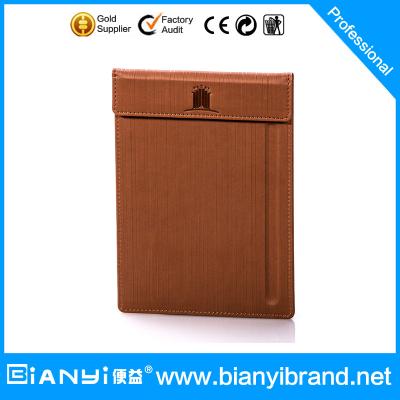 China Fashion hotel leather product menu clip,leather holder,leather menu case for sale