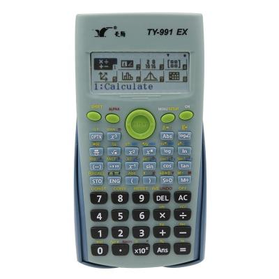 China Wholesale High Quality Scientific Calculator TY-991EX Dot Matrix Display for Flow High School 552 Functions factory