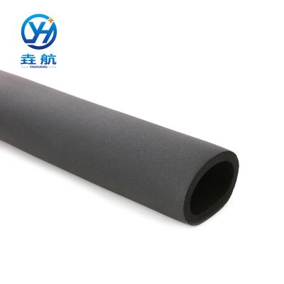 China PVC NBR Blend Foam Rubbe PVC Material PVC Construction Formwork Protective Rubber Foam Tube Padding Heat Insulation Tube for sale