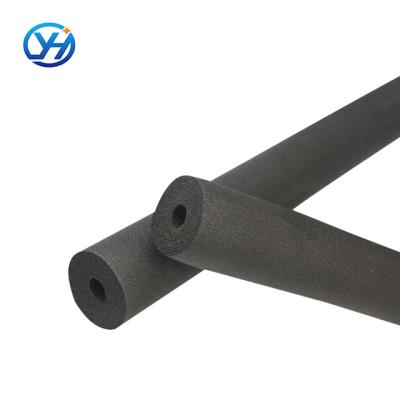 China Hot Sale Heat Insulation Black Pvc Rubber Foam Insulation Tube Rubber Heat Insulation Pipe for sale