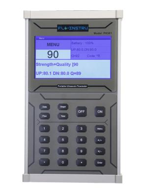 China PH301 Water Ultrasonic Flow Meter High Accuracy For Building Automation HVAC for sale