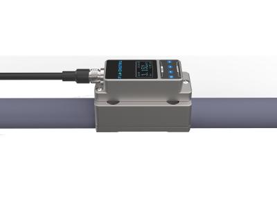 China Ultrasonic Flow Meter With Bidirectional Flow Measurement Repeatability 0.40% Standard Cable Length 2m for sale