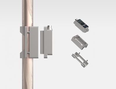 China Ultrasonic Flow Meter With Bidirectional Flow Measurement Repeatability 0.40% Standard Cable Length 2m for sale