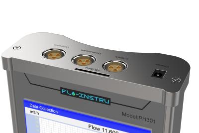 China PH301 Medidor de flujo por ultrasonido portátil Super fácil de instalar en venta